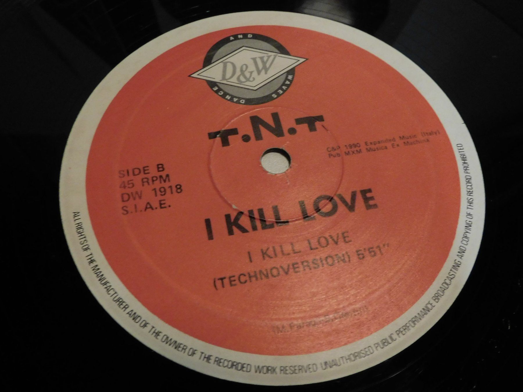 LP - I Kill Love Technoversion - House Remix Club Mix Funk (Gebraucht ...