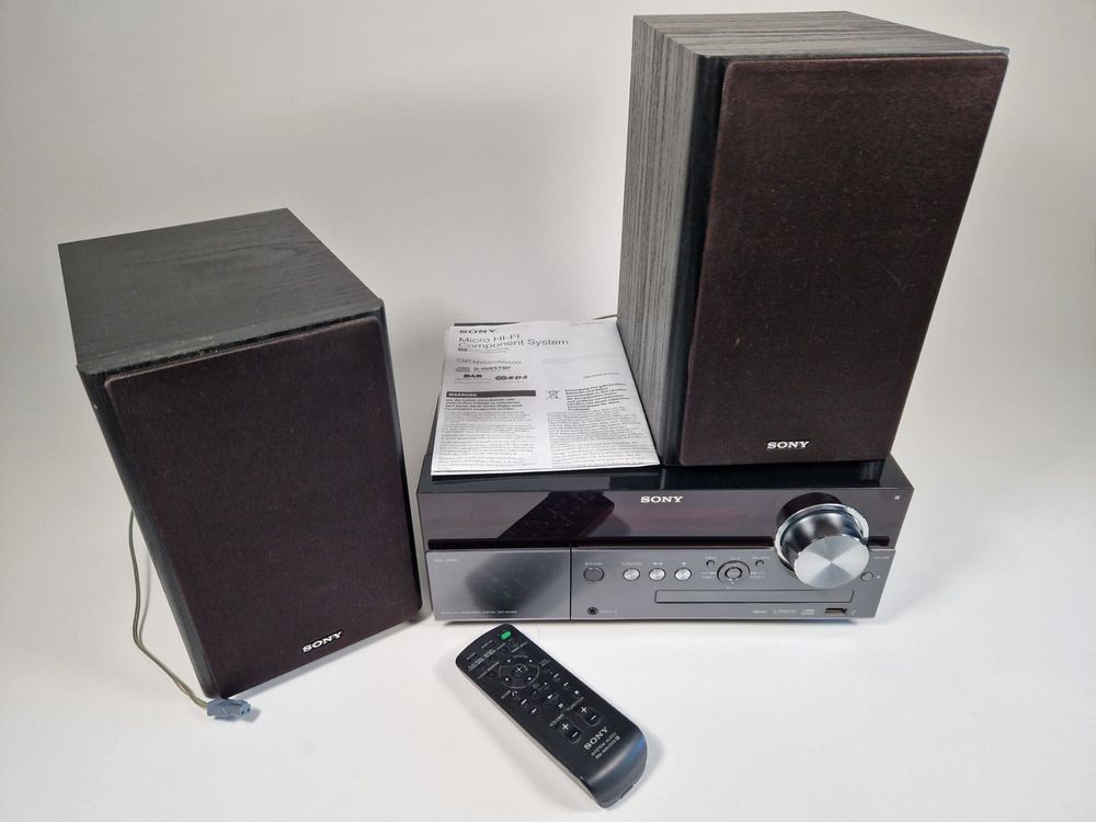 SONY Stereoanlage CMT - MX 500i (Gebraucht) in Zollikofen für CHF 63 ...