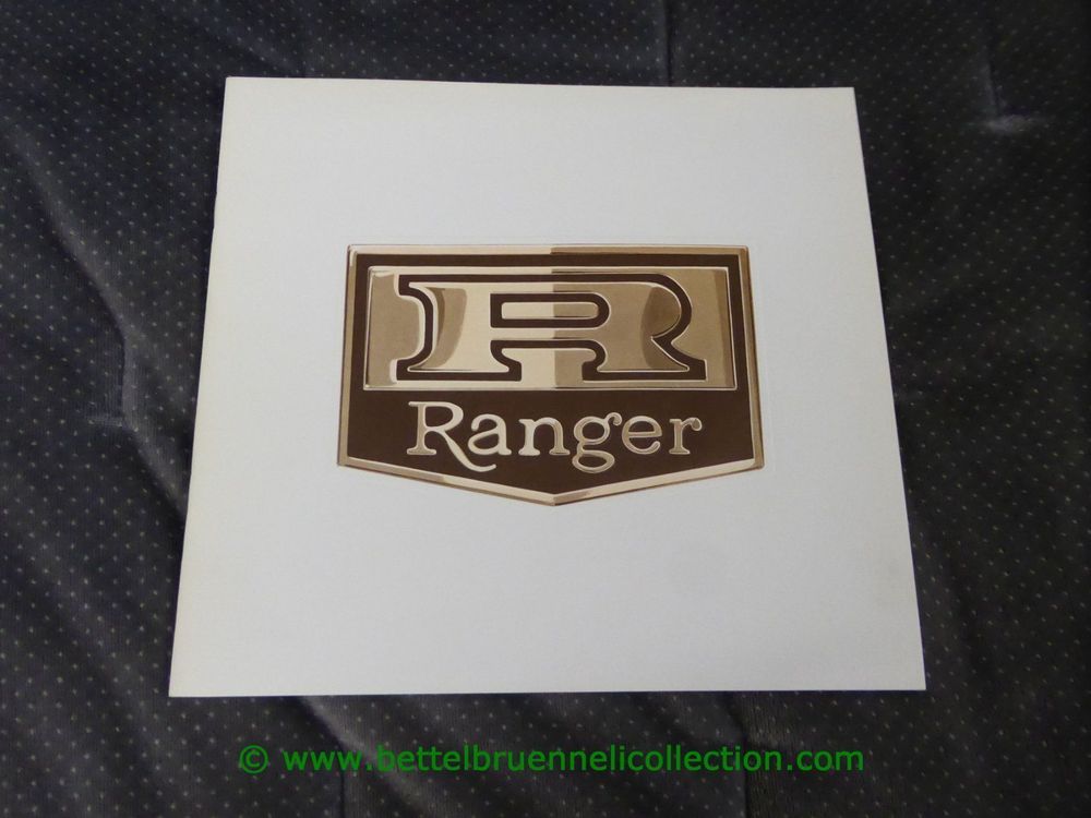GM Ranger Modellprogramm 1972 französisch Prospekt GM-Biel | Kaufen auf ...