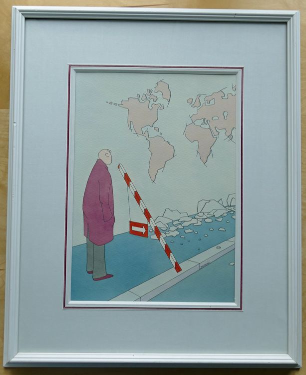 Miroslav Bartak – originale Zeichnung, signiert (Gebraucht) in ...