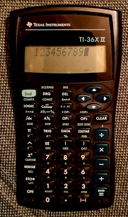 Texas Instruments TI-36X II Rechner / neue Batterie | Kaufen auf Ricardo