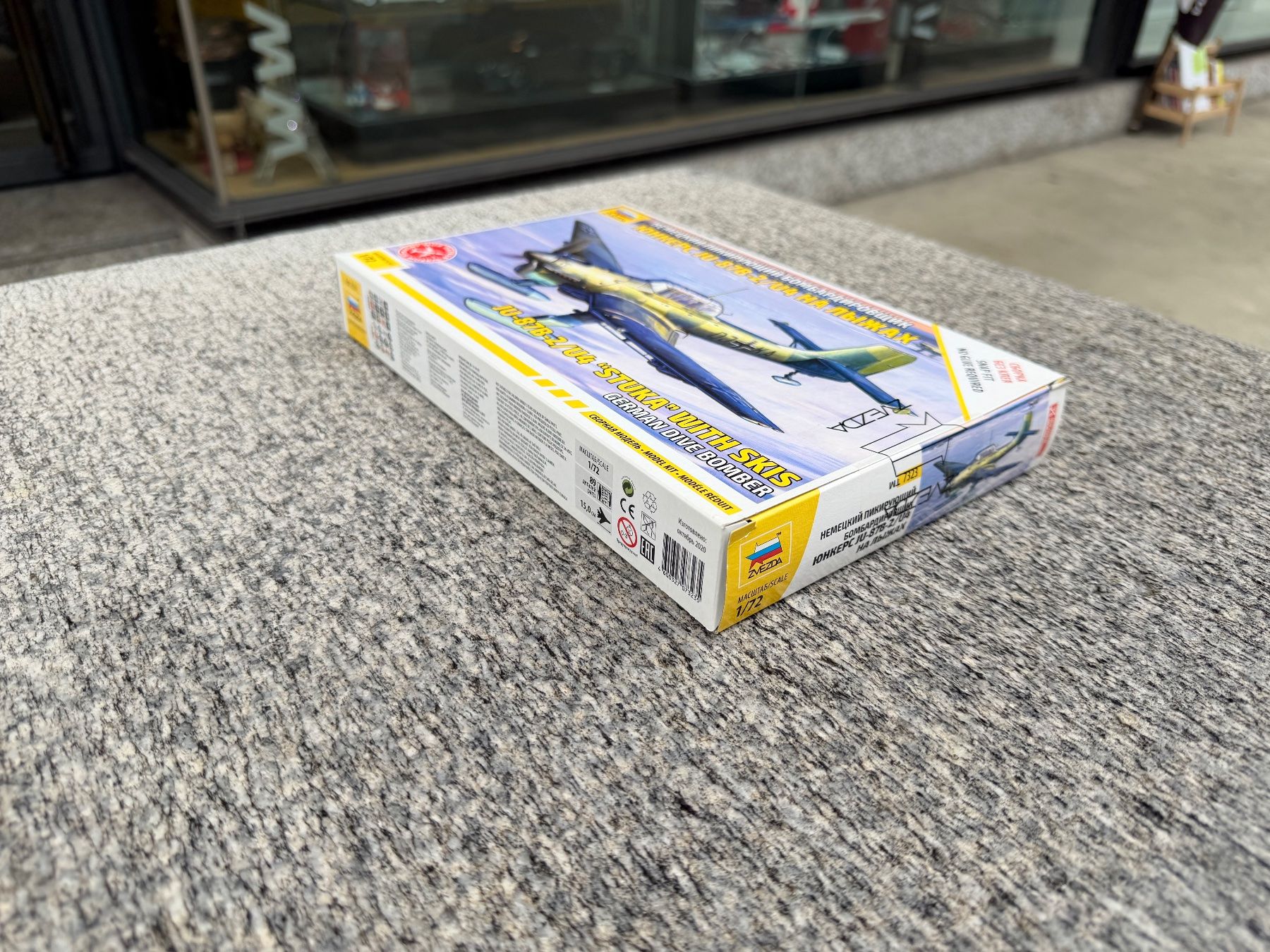 ⭐️ Zvezda 1:72 Stuka With Skis 7323 Bausatz ⭐️ (Neu und ...