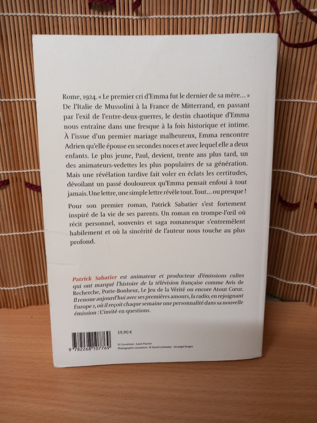 Livre "La lettre" de Patrick Sabatier (D'occasion) à Salavaux pour CHF ...