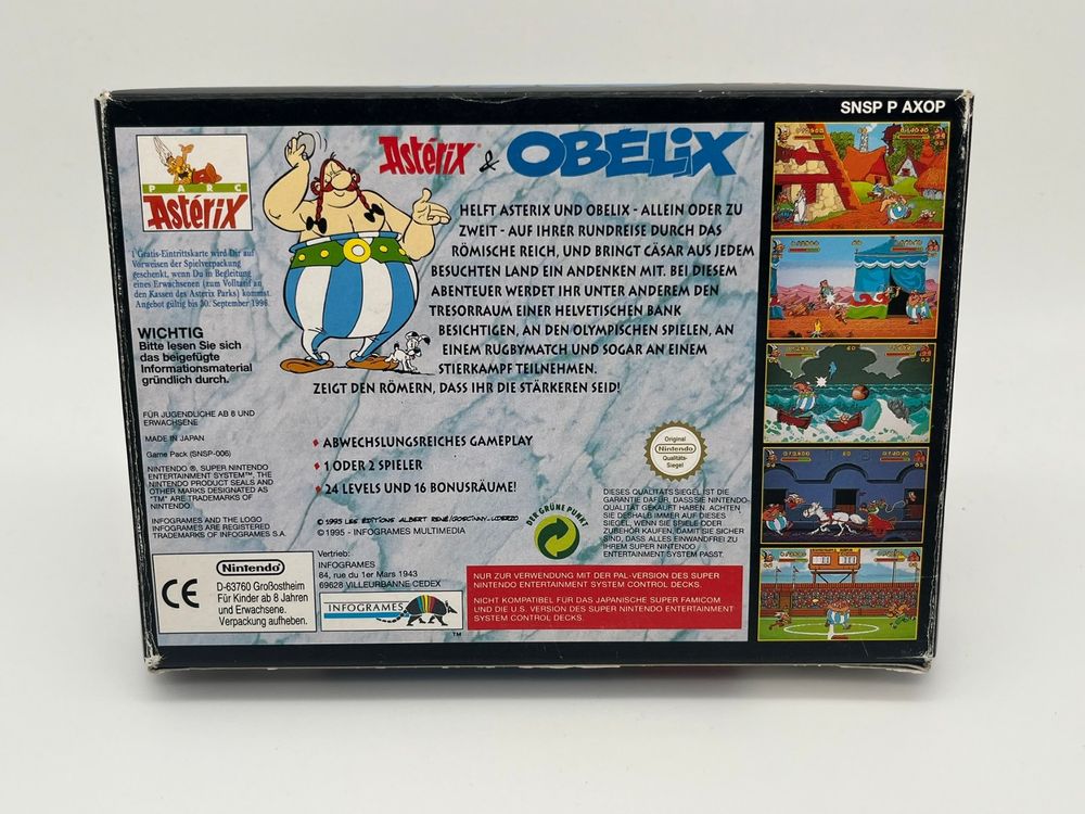 Asterix & Obelix SNES OVP Nintendo (Gebraucht) in St. Gallen für CHF 40 ...