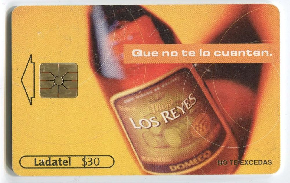 Telefonkarte "Brandy Añejo Los Reyes". Mexiko (Gebraucht) in Basel für ...