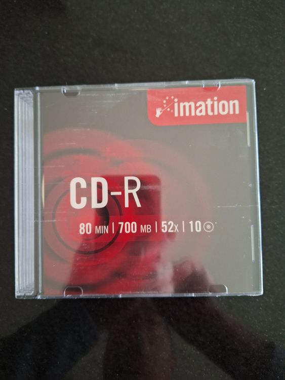 IMATION CD-R, 80 Min., 700 MB, 52x, 10er-Pack (Neu und originalverpackt ...