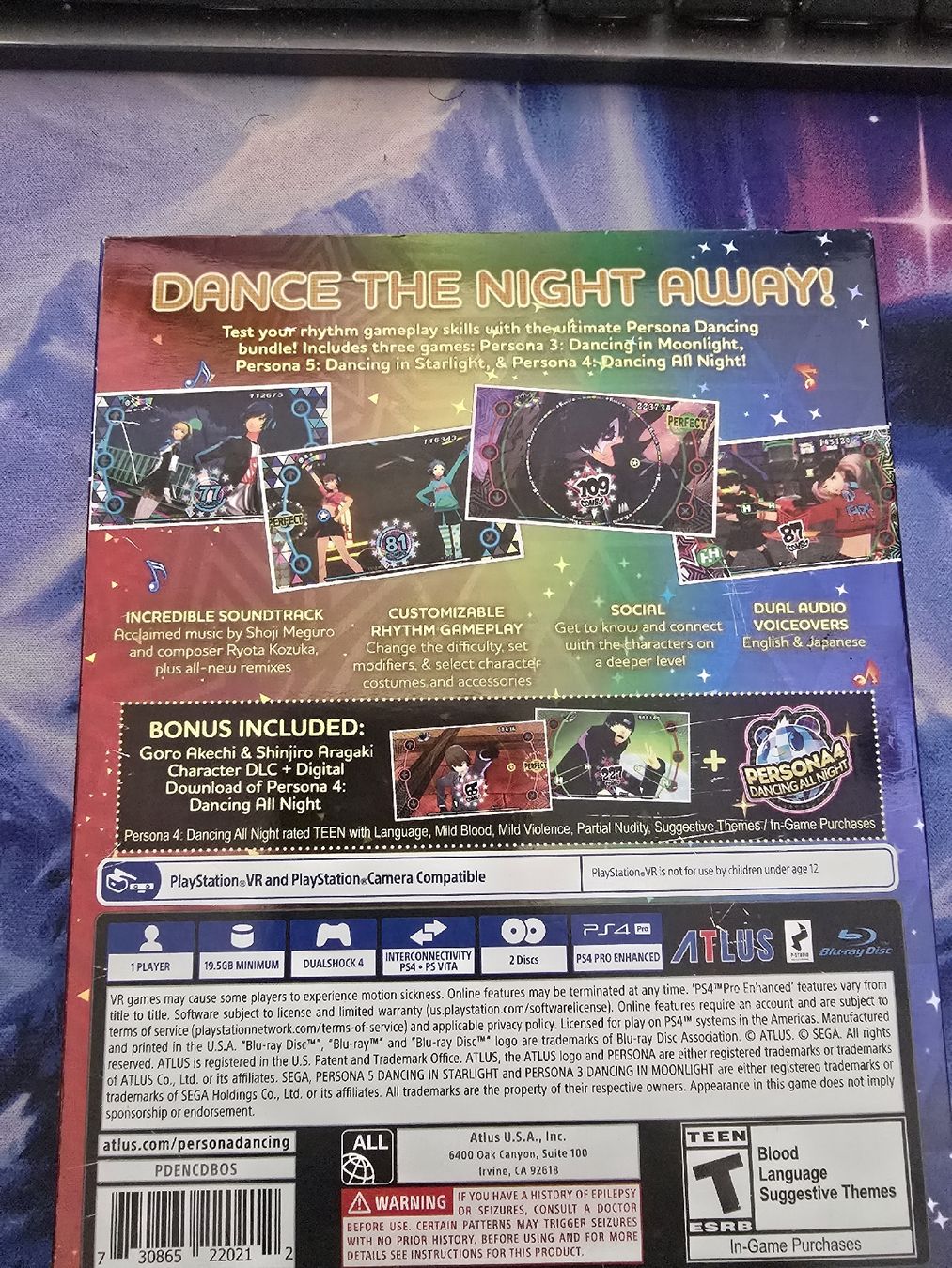 Persona 3 + 5 Dancing Endless Night Collection (D'occasion) à Meyrin ...