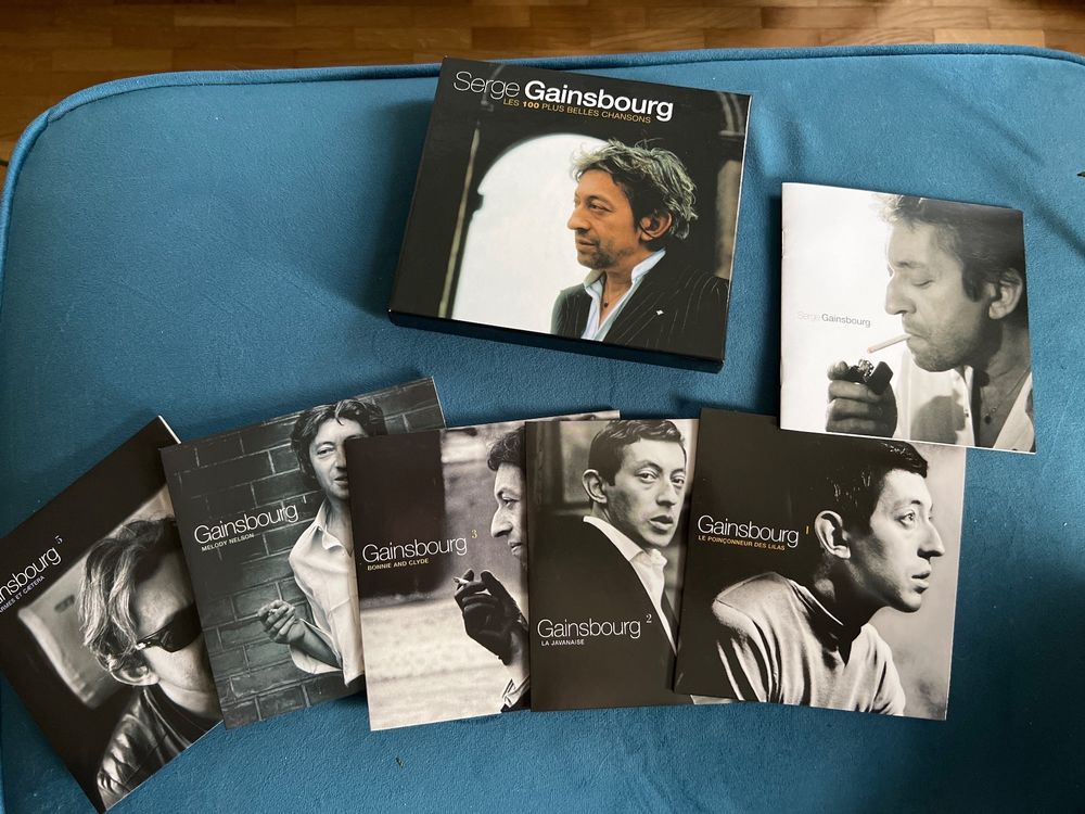 Box 5CD Serge Gainsbourg « les 100 plus belles chansons (Gebraucht) in ...