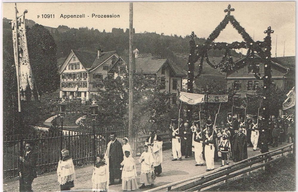 APPENZELL AI 1910 Fronleichnams-Prozession | Kaufen auf Ricardo