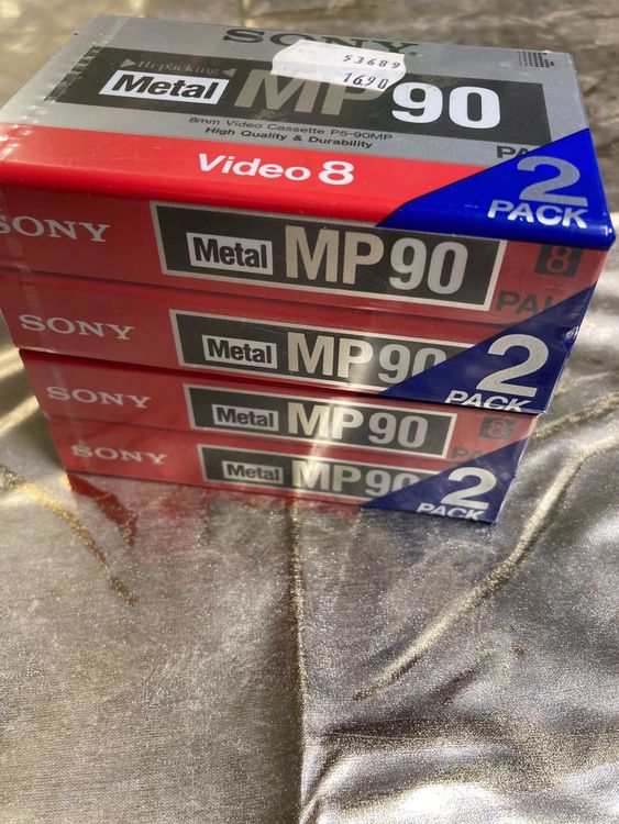4x Sony Video 8 MP90 | Kaufen auf Ricardo