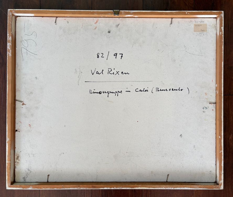 Ölgemälde "Häusergruppe in Calvi" von val Rixen (Gebraucht) in Luzern ...