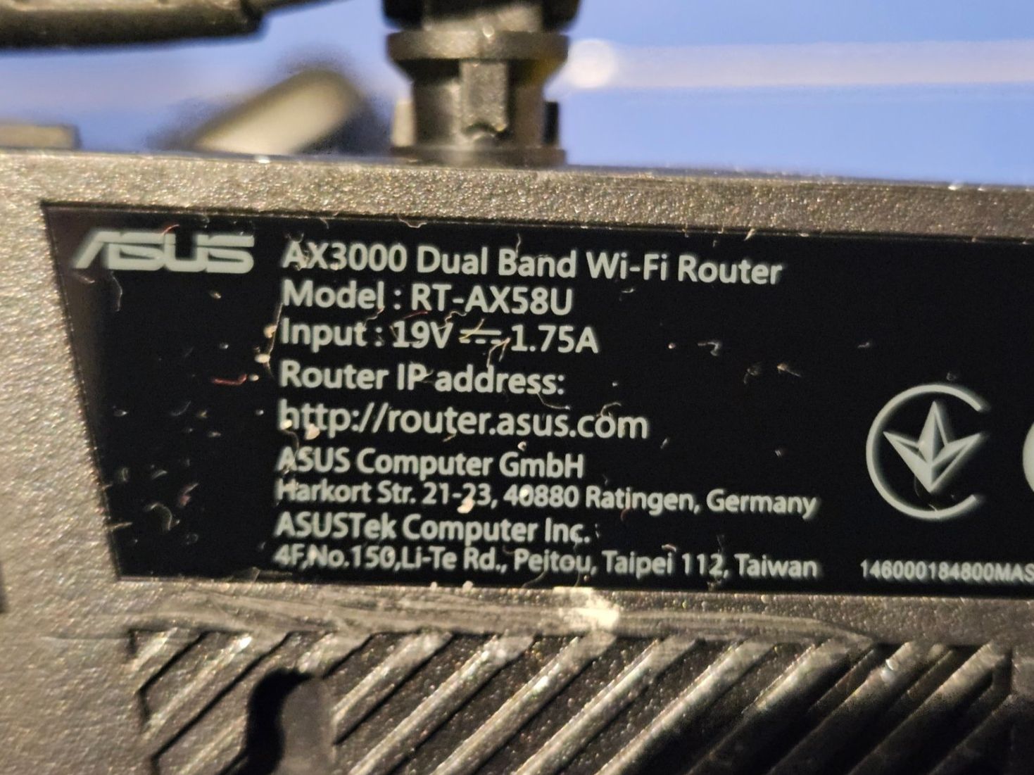 ASUS AX3000 Dual Band Wi-Fi Router für 5.-- (Gebraucht) in Buttikon SZ ...