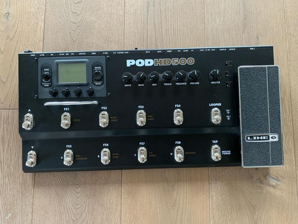 Line6 POD HD 500 Multieffekt-Pedal | Kaufen auf Ricardo