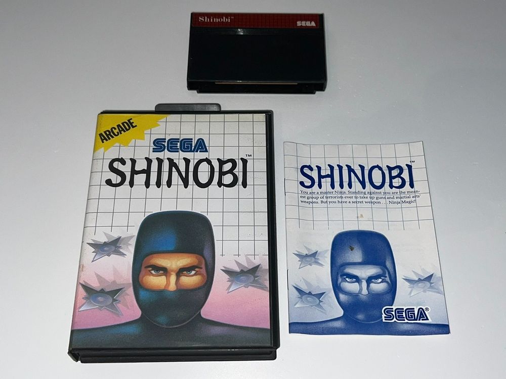 Sega Master System Spiel - Shinobi (OVP) | Kaufen auf Ricardo