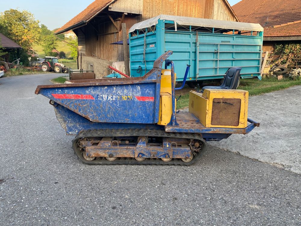 Huki 100 H Raupen Dumper / Kipper / Transporter ab 1.- (Defekt) in Courgevaux für CHF 3001 – nur ...