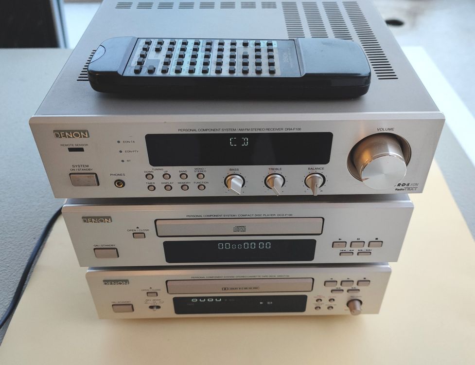 DENON STEREOANLAGE F100 | Kaufen auf Ricardo