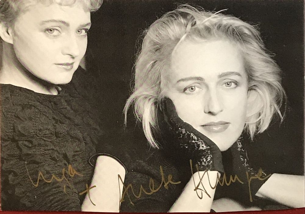Inga & Anete Humpe Autogramm signiert Foto 10x15cm (Gebraucht) in ...