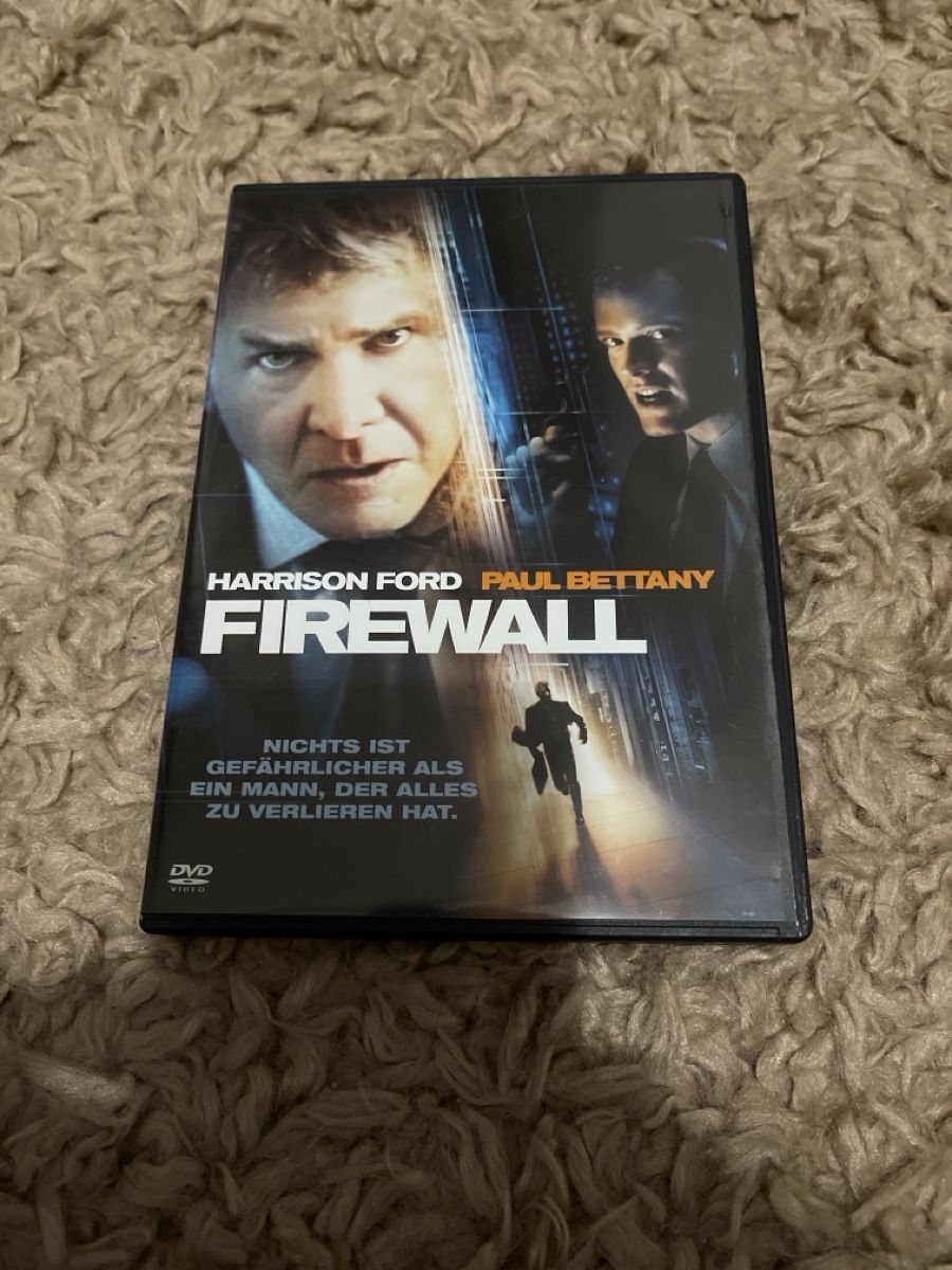 Firewall DVD - Harrison Ford Thriller - Top Zustand! (Gebraucht) in ...