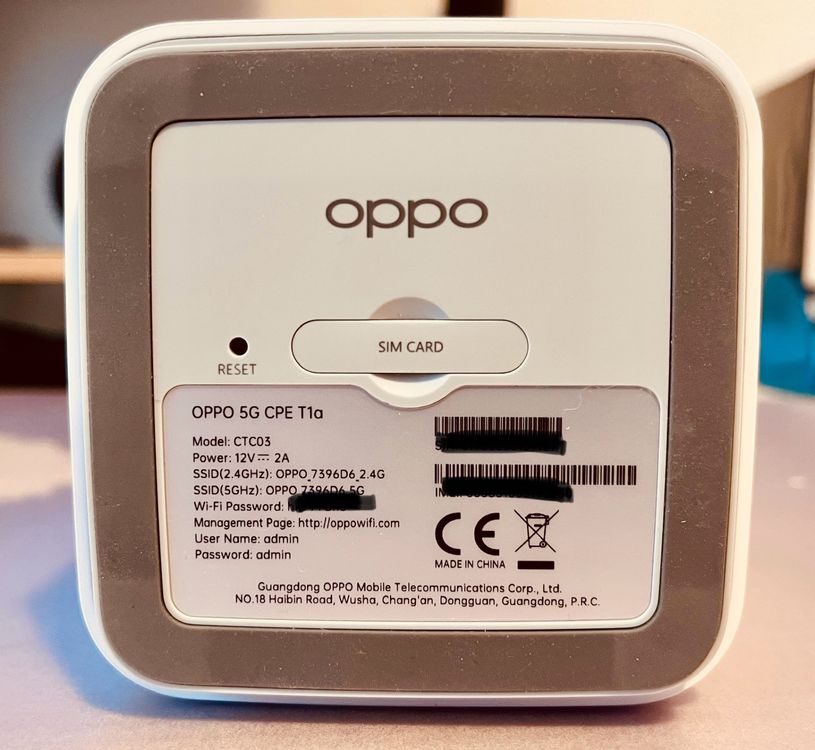 OPPO 5G Router CPE T1a - NEU & OVP - Garantie | Kaufen auf Ricardo
