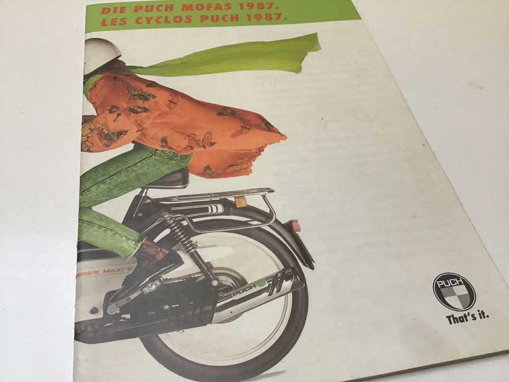 PUCH MOFA Gesamtprospekt/Preisliste 87 (Gebraucht) in Bachenbülach für ...
