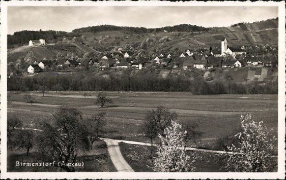 Birmenstorf AG Flugaufnahme Nr.594 , 1950 , sw (Gebraucht) in Solothurn für CHF 11 – mit ...