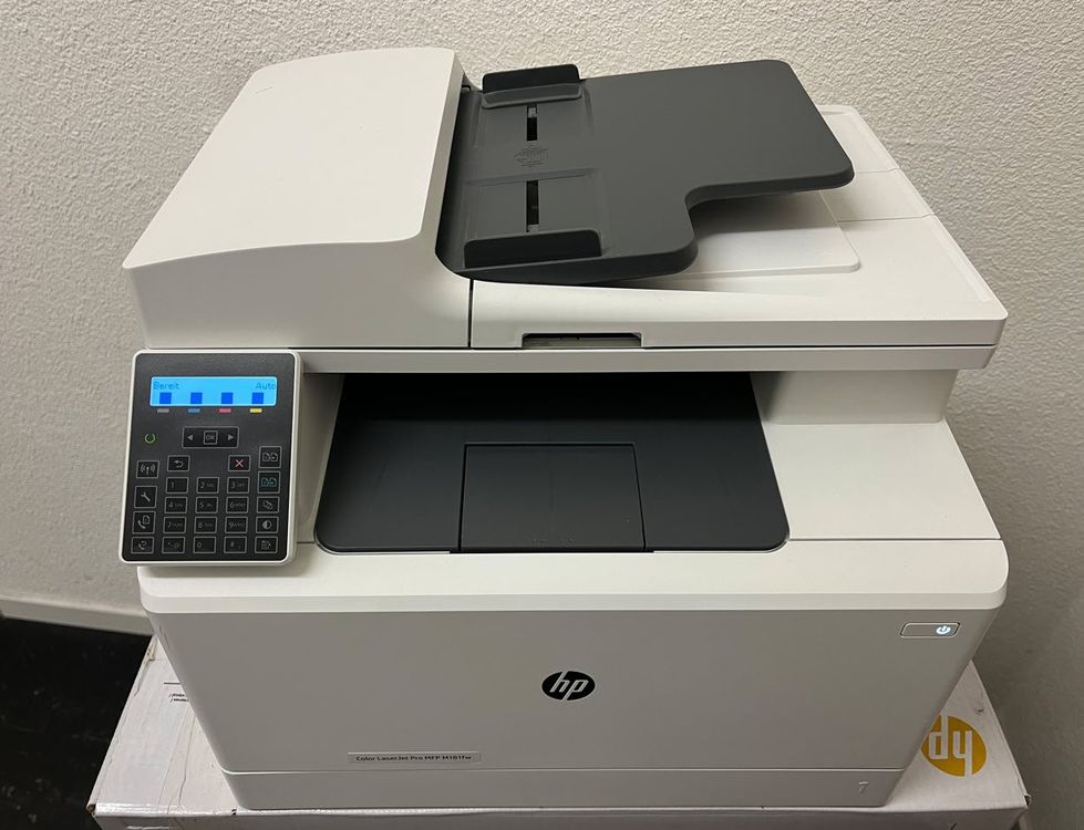 HP Color LaserJet Pro MFP M181fw, wie neu, 4 neue HP Toner (Gebraucht ...