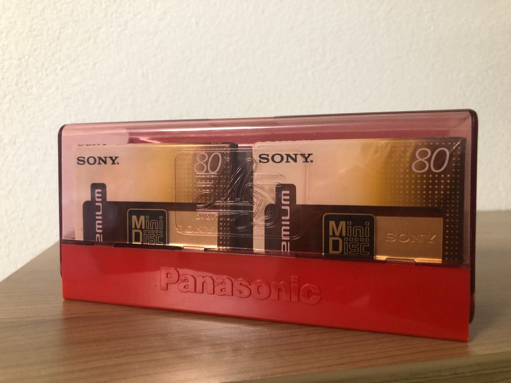 PANASONIC MINIDISC BOX für 14 MDs sehr rar und original! (Gebraucht) in ...