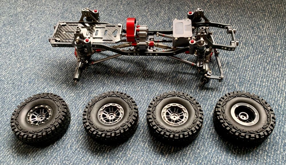 RC-Crawler mit Chassis aus Ganzmetall (Neu und originalverpackt) in ...