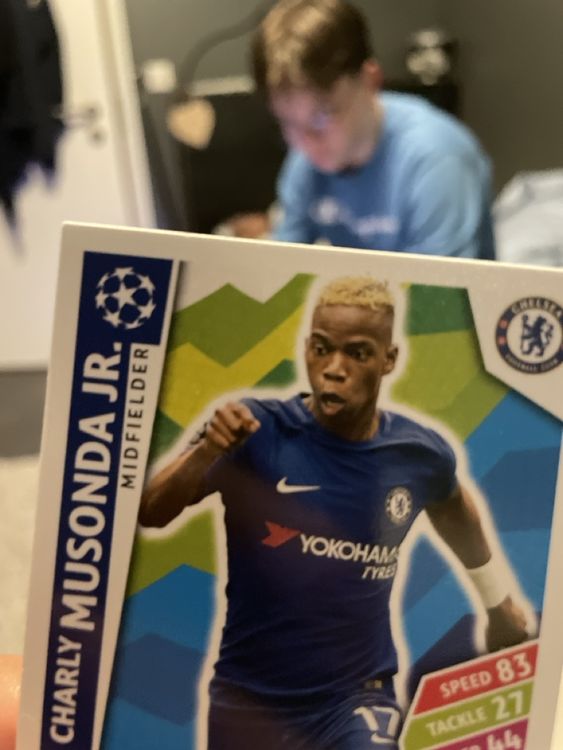 Panini-Karte: Charly Musonda Jr. Chelsea FC (Defekt) in Worb für CHF 0. ...