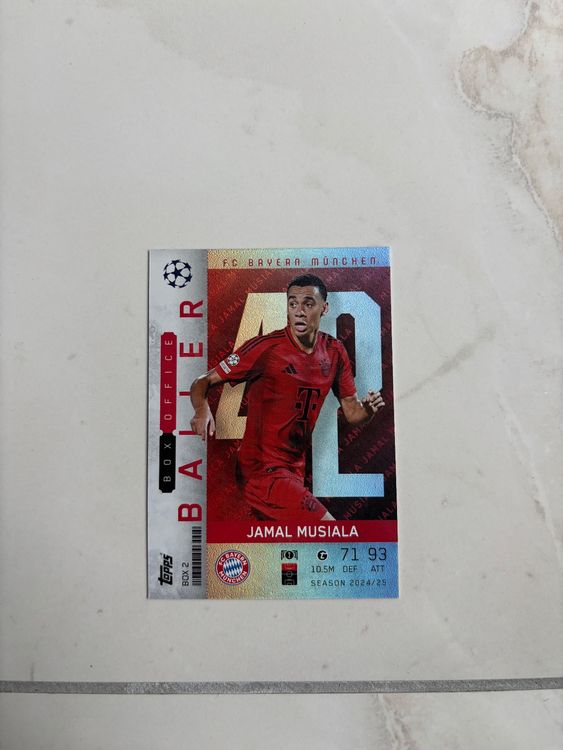 Musiala Match Attax Extra 2024/25 Limited Edition (Neu und ...