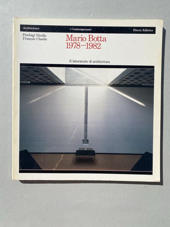 Mario Botta: Architecture Book 1978-1982, Rare Find! (Gebraucht) in ...