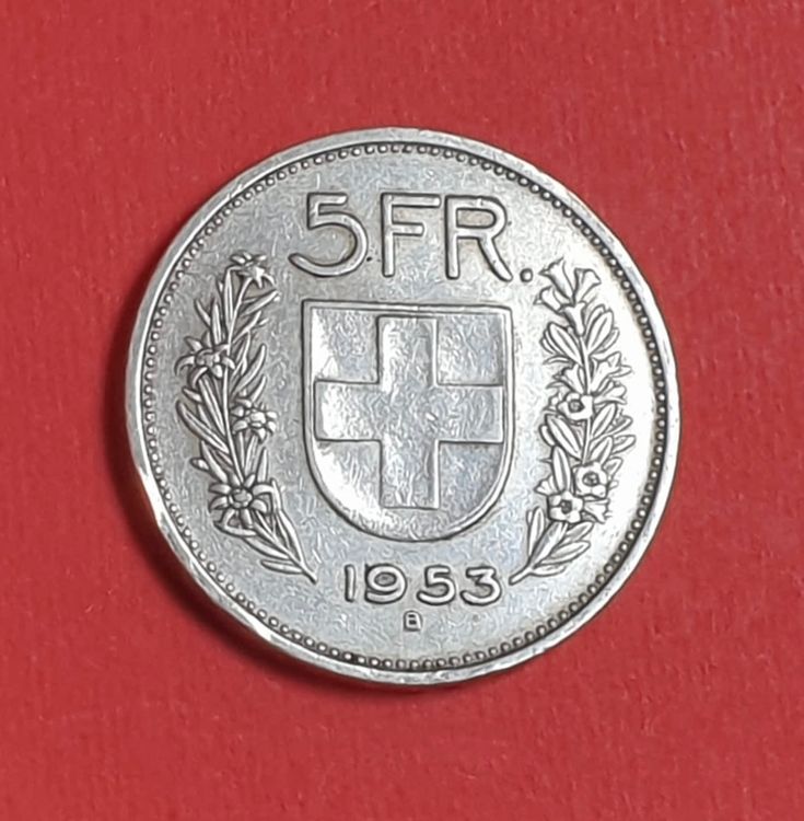 5 Franken 1953 „Silber“ (Gebraucht) in Uttigen für CHF 12 – mit Lieferung auf Ricardo kaufen