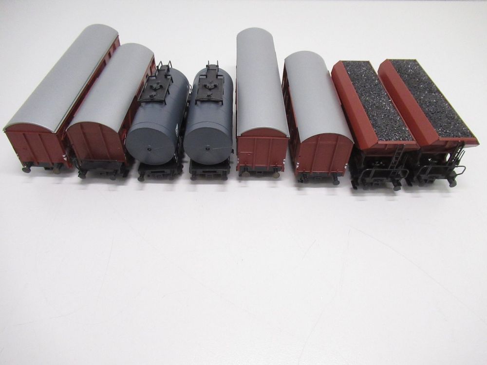 Roco 8 x DB Güterwagen DC H0 | Kaufen auf Ricardo