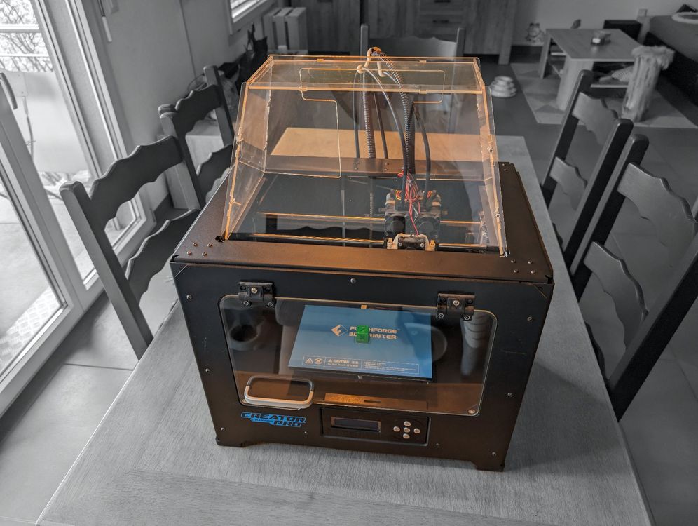 Imprimante 3D Flashforge Creator Pro améliorée (Gebraucht) in ...