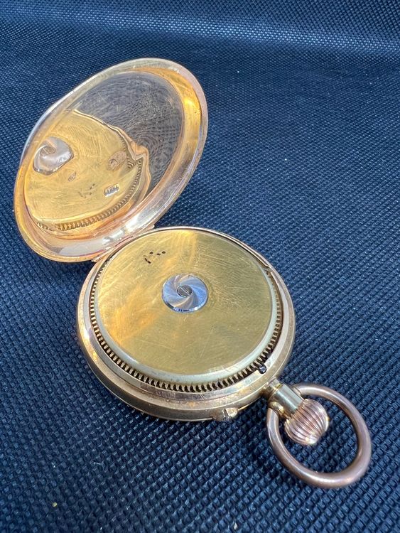 Gold-Taschenuhr 18 Kt. der West End Watch Co., um 1915 (Gebraucht) in Chur für CHF 872 – mit ...