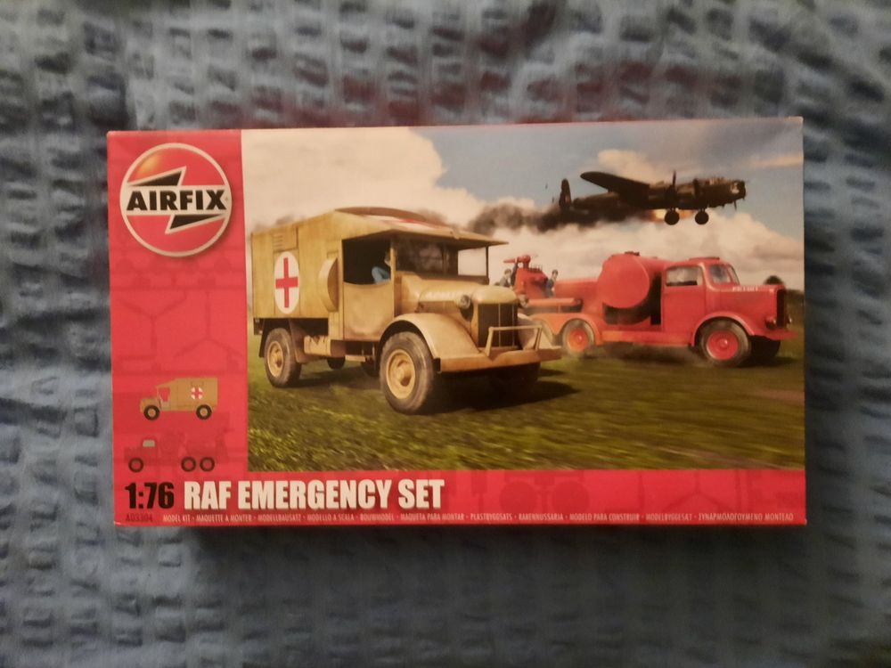 Militärmodelle RAF Emergency Set AIRFIX 1:76 (Neu (gemäss Beschreibung ...