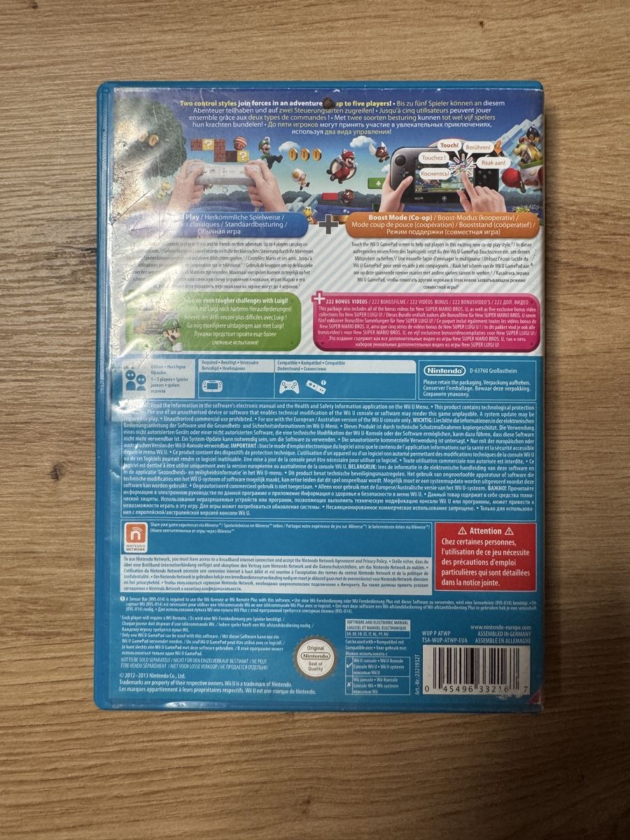 Nintendo Wii U Spiel: New Super Mario Bros. U & Luigi U (Gebraucht) in ...