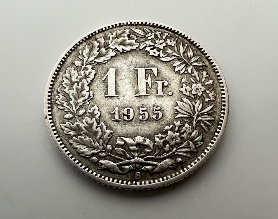 1 Franken 1955 ss erhalten | Kaufen auf Ricardo