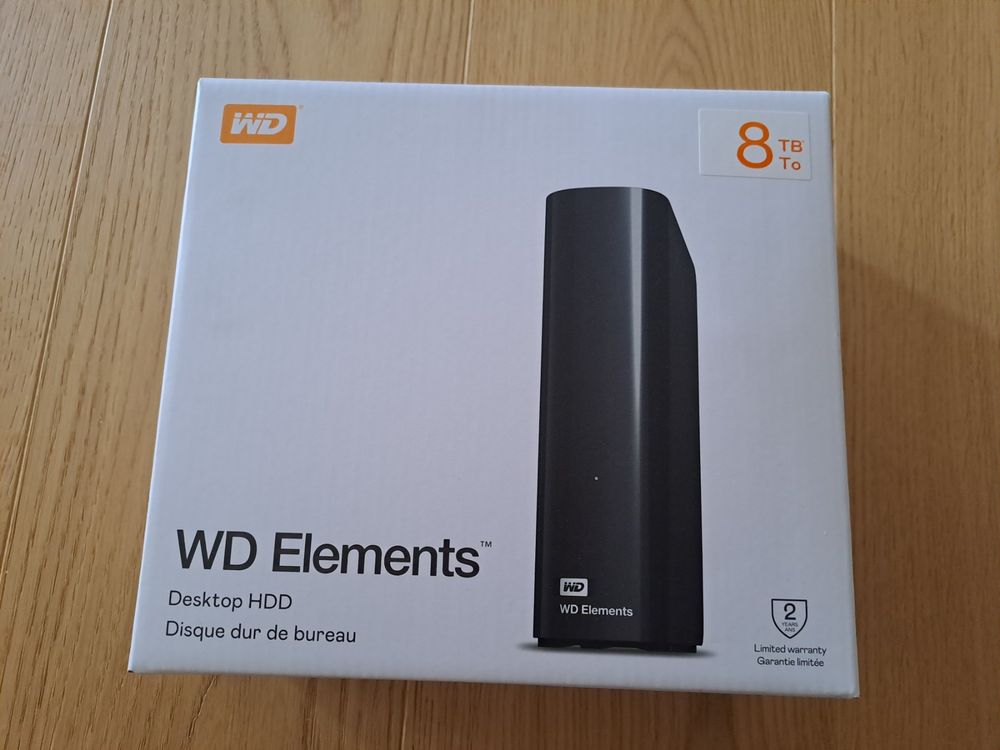 WD Elements Desktop 8 TB Externe Festplatte 8TB USB 3.0 NEU (Neu ...