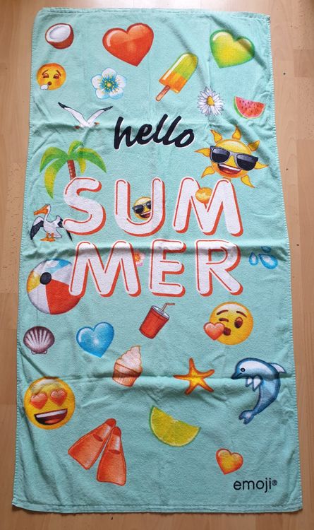 Kinder Badetuch Emoji (Gebraucht) in Wettingen für CHF 10 – mit Lieferung auf Ricardo kaufen