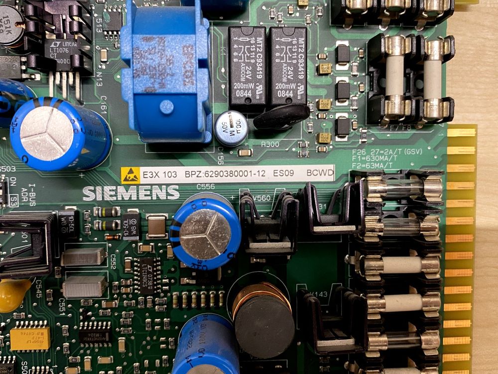 Siemens CT11 BMZ E3X103 Motherboard Control Panel Modul (Gebraucht) in ...