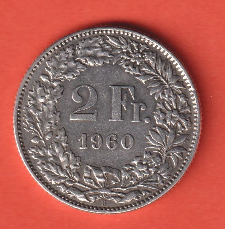 2 Franken 1960 Silber | Kaufen auf Ricardo