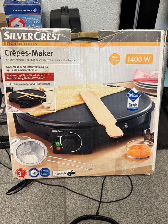 Crepes-Maker von SILVER CREST zu verkaufen (Gebraucht) in Kölliken für ...
