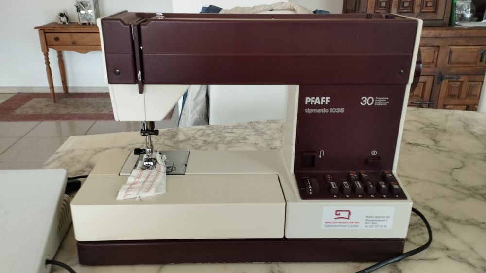 Nähmaschiene Pfaff Tipmatic 1035 | Kaufen auf Ricardo