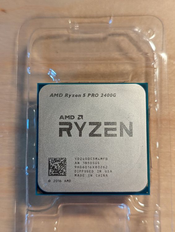AMD Ryzen 5 PRO 2400G CPU | Kaufen auf Ricardo