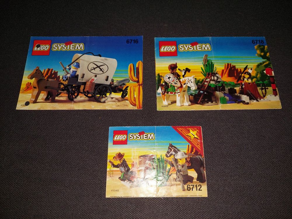 Lego Nr. 6716 / 6718 / 6712 (NUR BAUANLEITUNGEN) (Gebraucht) in ...