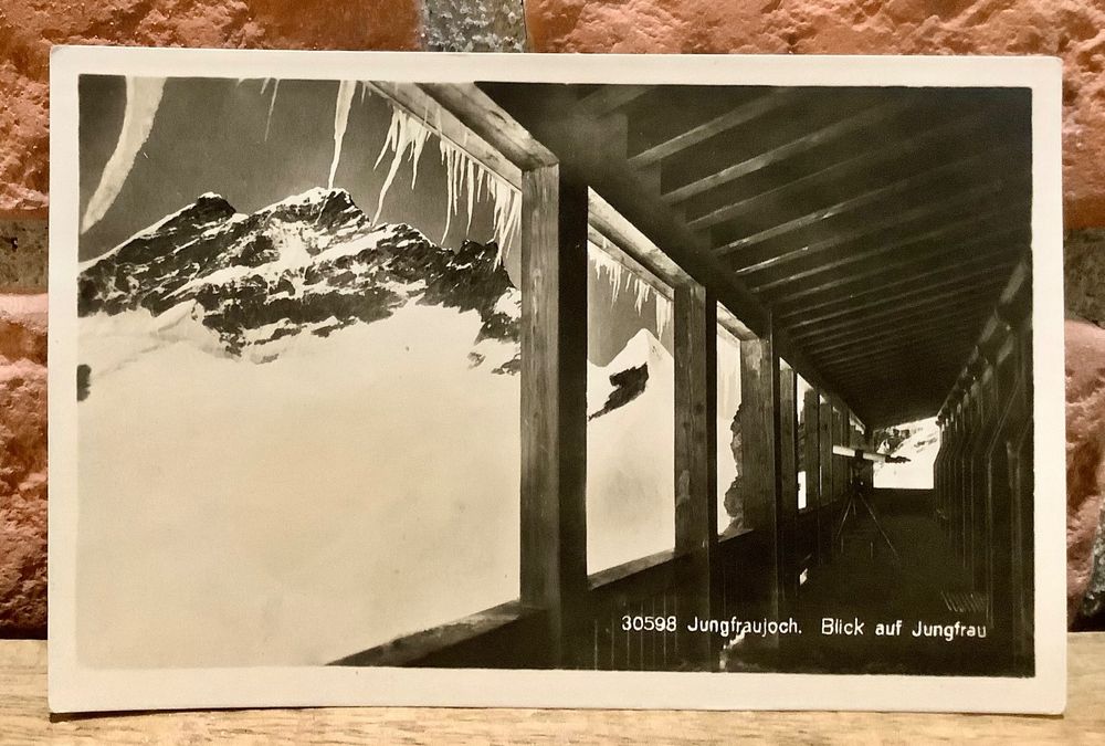 Alte Foto AK - Jungfraujoch - Blick auf Jungfrau (Gebraucht) in Root für CHF 1 – mit Lieferung ...