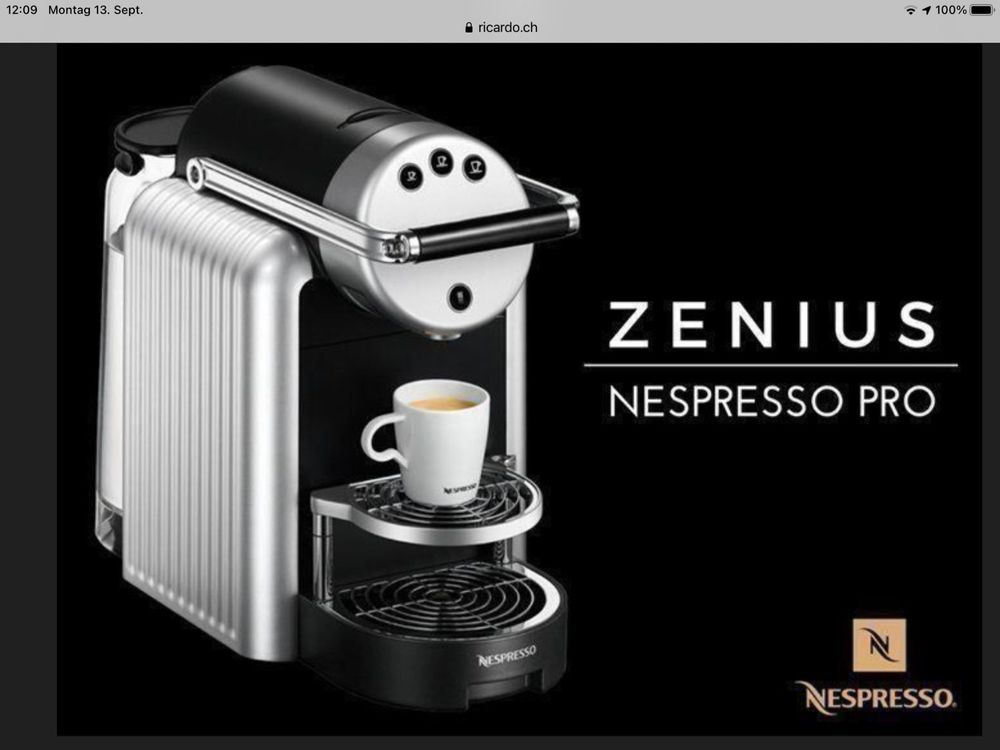 Nespresso Zenius Neu | Kaufen auf Ricardo