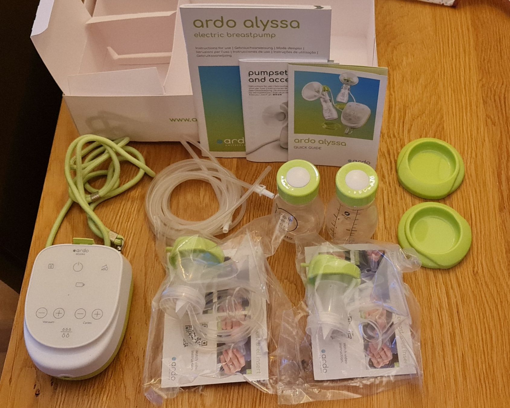 Ardo Alyssa Doppel-Milchpumpe - inkl. Handsfree. Komplett! (Gebraucht ...