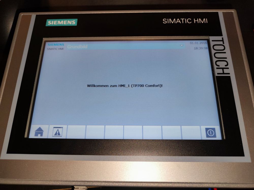 Siemens SIMATIC HMI TP700 Comfort Panel / 6AV2124-0GC01-0AX0 (Gebraucht ...